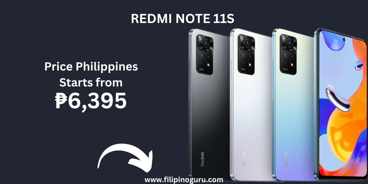 Official Redmi Note 11s Price Philippines